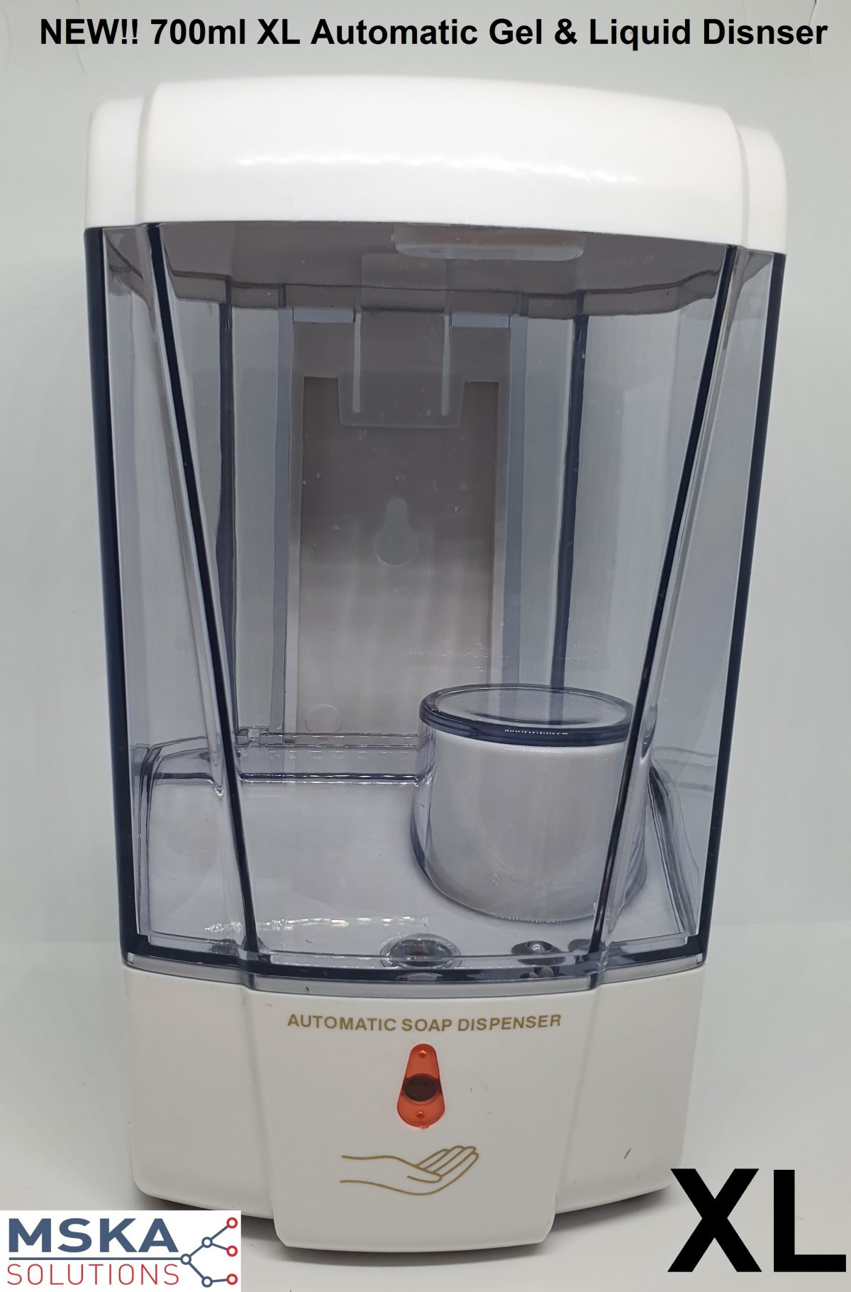 700ml Automatic Sanitiser Dispenser for Gel – Liquid – Soap – Shampoo ...