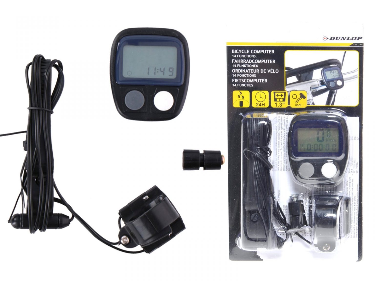 Dunlop Bicycle Computer – 14 Functions – MSKA Solutions Ltd